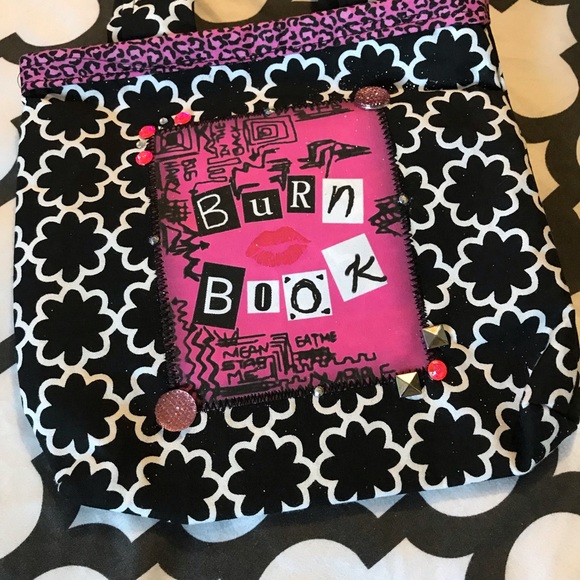 Bags | The Burn Book Small Tote Bag | Poshmark